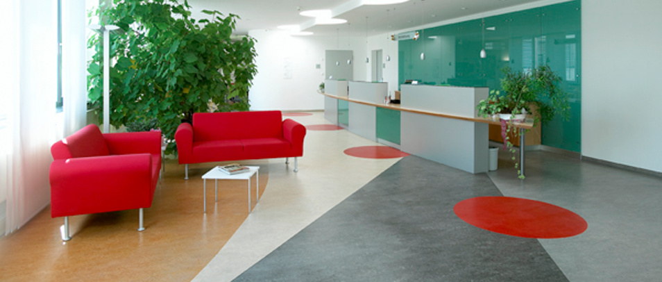 Linoleum ist ein nachhaltiges, umweltfreundliches Naturmaterial ...